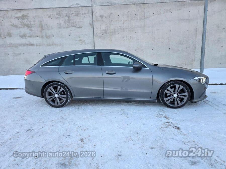 Grey Mercedes-Benz CLA-Class 2021 in Viljandi, with an engine capacity of 1.50 L and mileage of 221 thousand km for 16500 €, photo 3 on AUTOMOTO.COM.LV