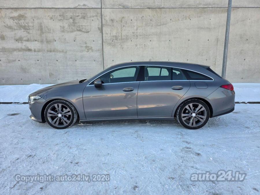 Grey Mercedes-Benz CLA-Class 2021 in Viljandi, with an engine capacity of 1.50 L and mileage of 221 thousand km for 16500 €, photo 4 on AUTOMOTO.COM.LV
