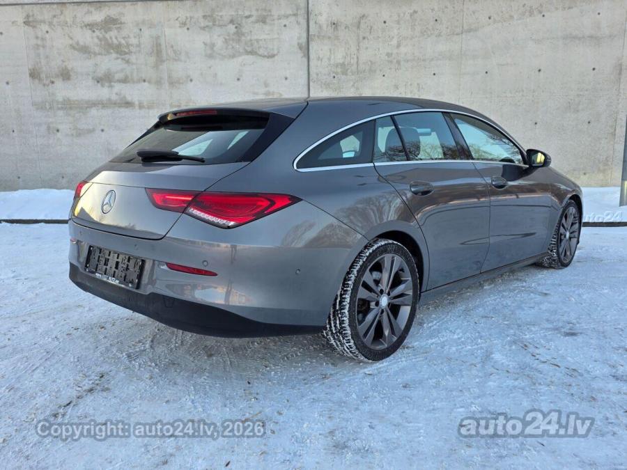 Grey Mercedes-Benz CLA-Class 2021 in Viljandi, with an engine capacity of 1.50 L and mileage of 221 thousand km for 16500 €, photo 7 on AUTOMOTO.COM.LV