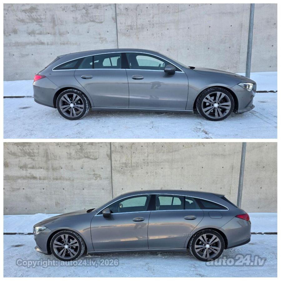 Grey Mercedes-Benz CLA-Class 2021 in Viljandi, with an engine capacity of 1.50 L and mileage of 221 thousand km for 16500 €, photo 25 on AUTOMOTO.COM.LV