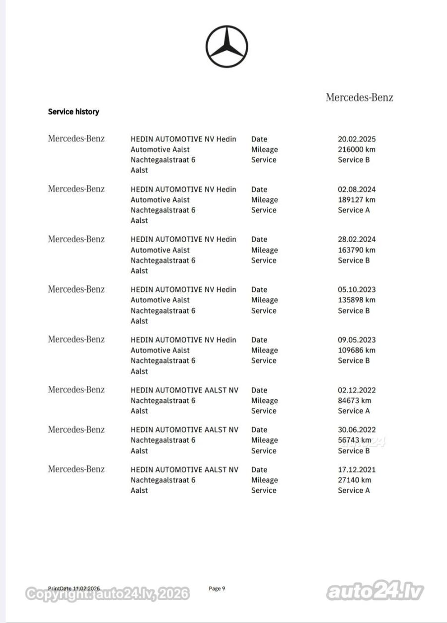Серый Мерседес ЦЛА-класс 2021 в Вильянди, объемом двигателя 2.00 л и пробегом 221 тыс. км за 15999 €, фото 23 на AUTOMOTO.COM.LV