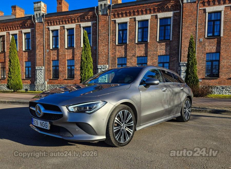 Pelēks Mercedes-Benz CLA-Class 2021 Tallina, ar dzinēja tilpumu 2.00 L un nobraukumu 158 tūkst. km par 23900 €, foto 1 vietnē AUTOMOTO.COM.LV