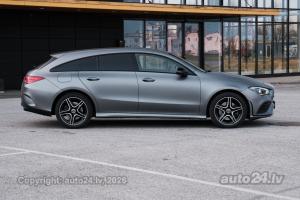 Grey Mercedes-Benz CLA-Class 2021 in Tallinn, with an engine capacity of 1.30 L and mileage of 36 thousand km for 30900 €, photo 6 on AUTOMOTO.COM.LV