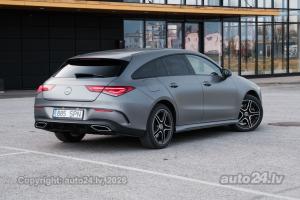 Grey Mercedes-Benz CLA-Class 2021 in Tallinn, with an engine capacity of 1.30 L and mileage of 36 thousand km for 30900 €, photo 7 on AUTOMOTO.COM.LV