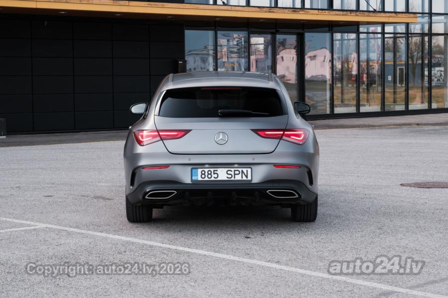 Grey Mercedes-Benz CLA-Class 2021 in Tallinn, with an engine capacity of 1.30 L and mileage of 36 thousand km for 30900 €, photo 8 on AUTOMOTO.COM.LV