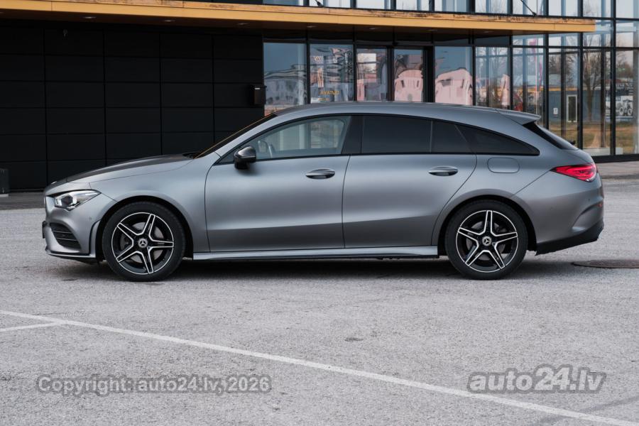 Grey Mercedes-Benz CLA-Class 2021 in Tallinn, with an engine capacity of 1.30 L and mileage of 36 thousand km for 30900 €, photo 10 on AUTOMOTO.COM.LV
