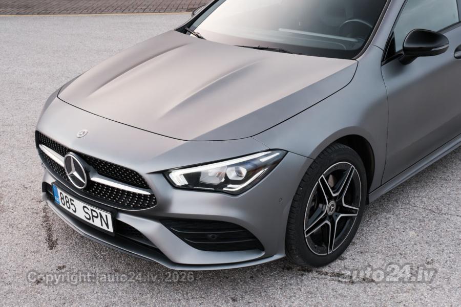 Grey Mercedes-Benz CLA-Class 2021 in Tallinn, with an engine capacity of 1.30 L and mileage of 36 thousand km for 30900 €, photo 11 on AUTOMOTO.COM.LV