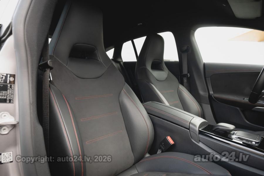 Grey Mercedes-Benz CLA-Class 2021 in Tallinn, with an engine capacity of 1.30 L and mileage of 36 thousand km for 30900 €, photo 13 on AUTOMOTO.COM.LV