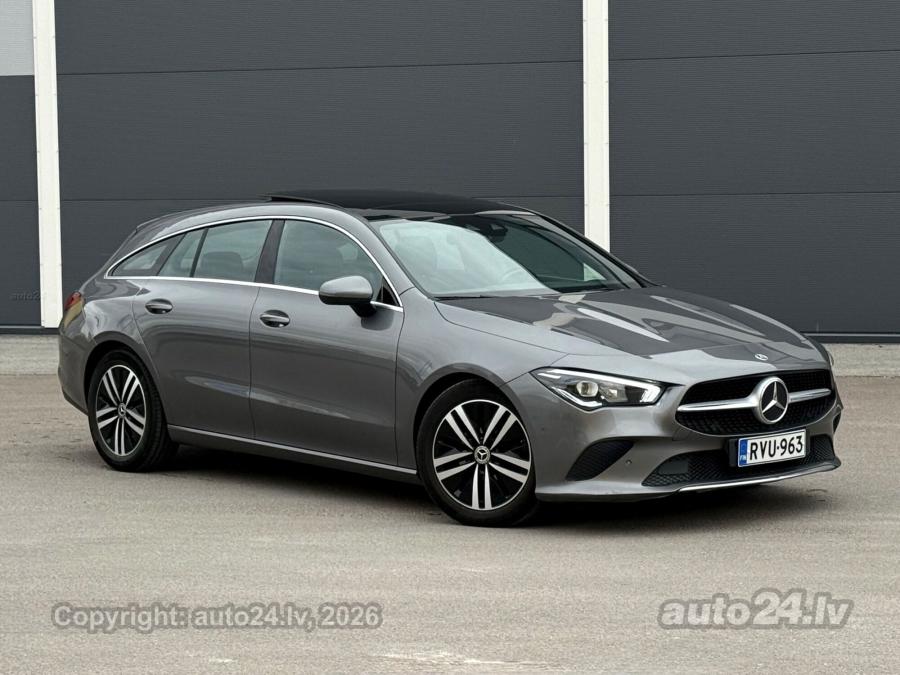 Grey Mercedes-Benz CLA-Class 2021 in Tallinn, with an engine capacity of 2.00 L and mileage of 158 thousand km for 19990 €, photo 4 on AUTOMOTO.COM.LV