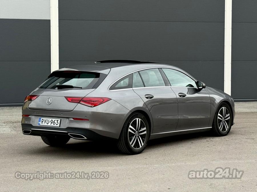 Grey Mercedes-Benz CLA-Class 2021 in Tallinn, with an engine capacity of 2.00 L and mileage of 158 thousand km for 19990 €, photo 5 on AUTOMOTO.COM.LV