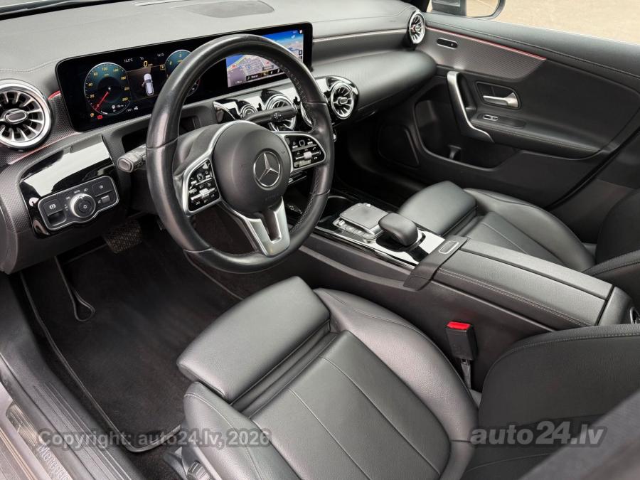 Grey Mercedes-Benz CLA-Class 2021 in Tallinn, with an engine capacity of 2.00 L and mileage of 158 thousand km for 19990 €, photo 8 on AUTOMOTO.COM.LV