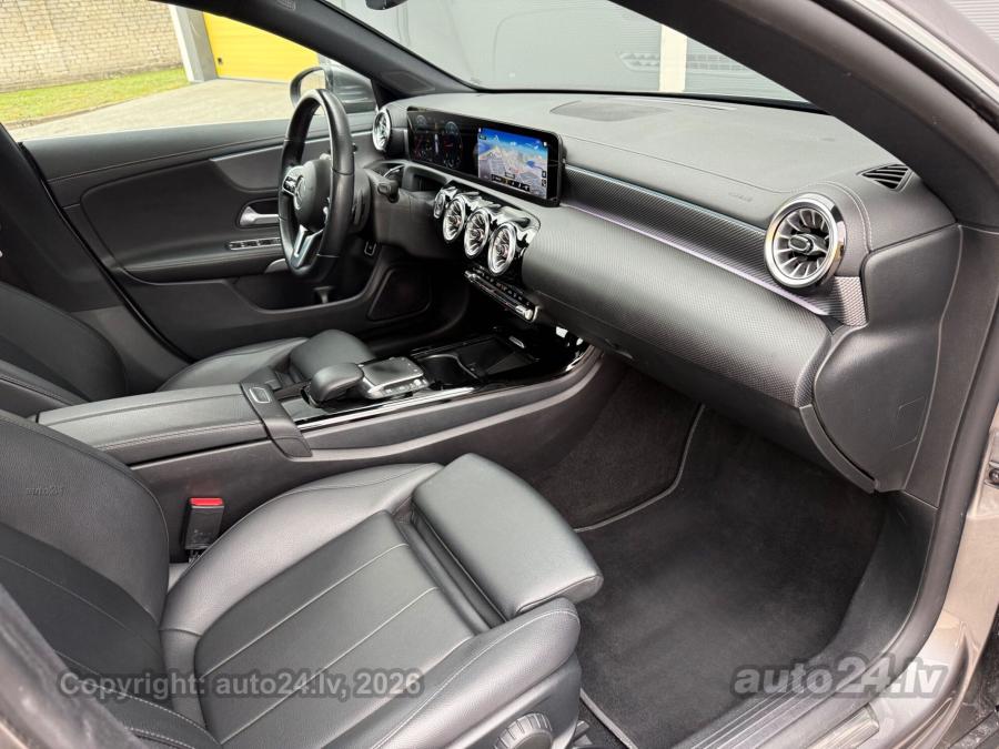 Grey Mercedes-Benz CLA-Class 2021 in Tallinn, with an engine capacity of 2.00 L and mileage of 158 thousand km for 19990 €, photo 10 on AUTOMOTO.COM.LV