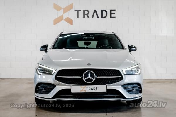 Pelēks Mercedes-Benz CLA-Class 2021 Pērnava, ar dzinēja tilpumu 1.30 L un nobraukumu 198 tūkst. km par 19990 €, foto 4 vietnē AUTOMOTO.COM.LV