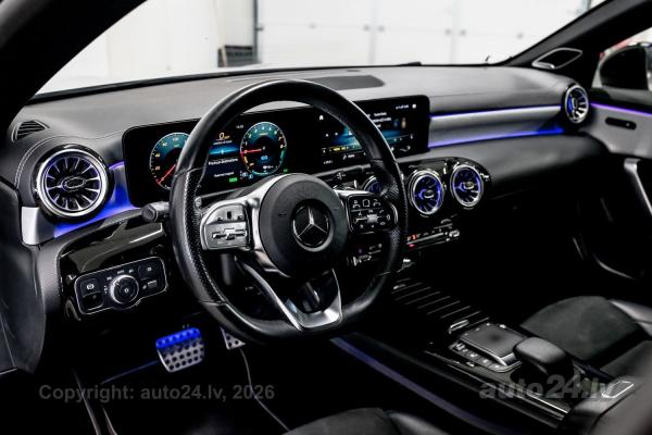 Pelēks Mercedes-Benz CLA-Class 2021 Pērnava, ar dzinēja tilpumu 1.30 L un nobraukumu 198 tūkst. km par 19990 €, foto 11 vietnē AUTOMOTO.COM.LV