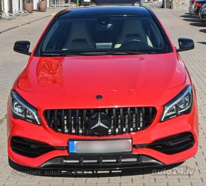 Sarkans Mercedes-Benz CLA-Class 2018 Rīga, ar dzinēja tilpumu 1.99 L un nobraukumu 60 tūkst. km par 20600 €, foto 8 vietnē AUTOMOTO.COM.LV