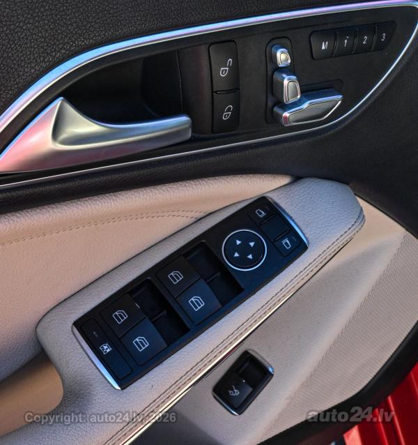 Red Mercedes-Benz CLA-Class 2018 in Riga, with an engine capacity of 1.99 L and mileage of 60 thousand km for 20600 €, photo 10 on AUTOMOTO.COM.LV