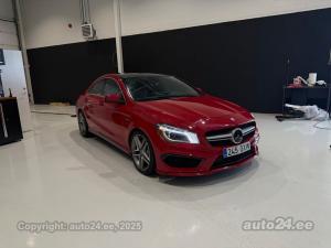 Sarkans Mercedes-Benz CLA-Class 2014 Tallina, ar dzinēja tilpumu 2.00 L un nobraukumu 234 tūkst. km par 20500 €, foto  vietnē AUTOMOTO.COM.LV