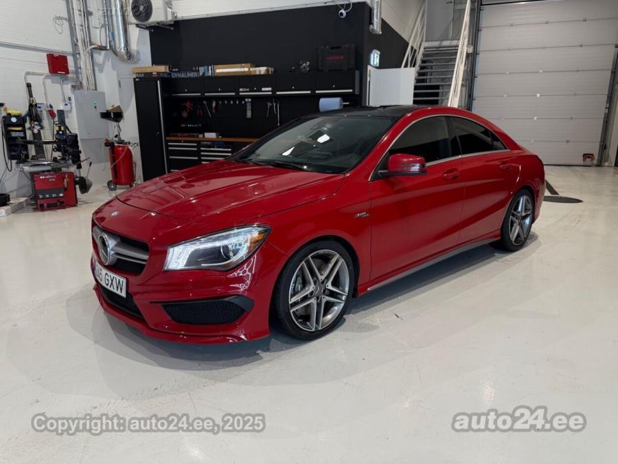 Red Mercedes-Benz CLA-Class 2014 in Tallinn, with an engine capacity of 2.00 L and mileage of 234 thousand km for 20500 €, photo 2 on AUTOMOTO.COM.LV