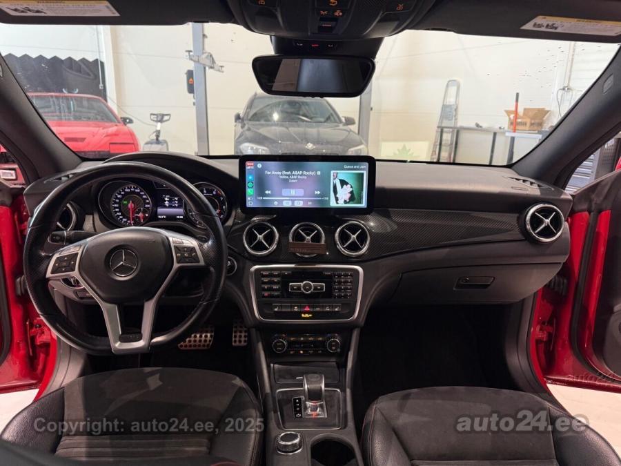 Red Mercedes-Benz CLA-Class 2014 in Tallinn, with an engine capacity of 2.00 L and mileage of 234 thousand km for 20500 €, photo 6 on AUTOMOTO.COM.LV