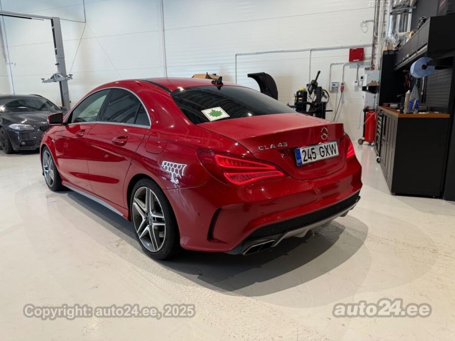 Sarkans Mercedes-Benz CLA-Class 2014 Tallina, ar dzinēja tilpumu 2.00 L un nobraukumu 234 tūkst. km par 20500 €, foto 3 vietnē AUTOMOTO.COM.LV