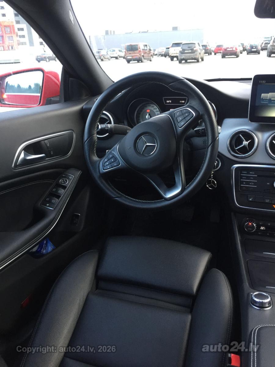 Sarkans Mercedes-Benz CLA-Class 2016 Tallina, ar dzinēja tilpumu 1.60 L un nobraukumu 80 tūkst. km par 16950 €, foto 9 vietnē AUTOMOTO.COM.LV