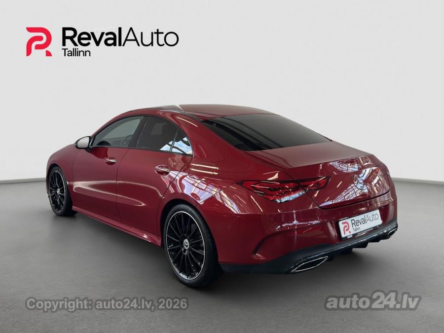 Sarkans Mercedes-Benz CLA-Class 2023 Tallina, ar dzinēja tilpumu 1.30 L un nobraukumu 39 tūkst. km par 33900 €, foto 9 vietnē AUTOMOTO.COM.LV