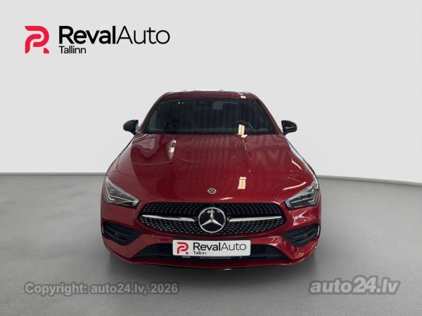 Red Mercedes-Benz CLA-Class 2023 in Tallinn, with an engine capacity of 1.30 L and mileage of 39 thousand km for 33900 €, photo 3 on AUTOMOTO.COM.LV
