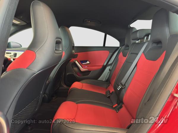 Red Mercedes-Benz CLA-Class 2023 in Tallinn, with an engine capacity of 1.30 L and mileage of 39 thousand km for 33900 €, photo 9 on AUTOMOTO.COM.LV