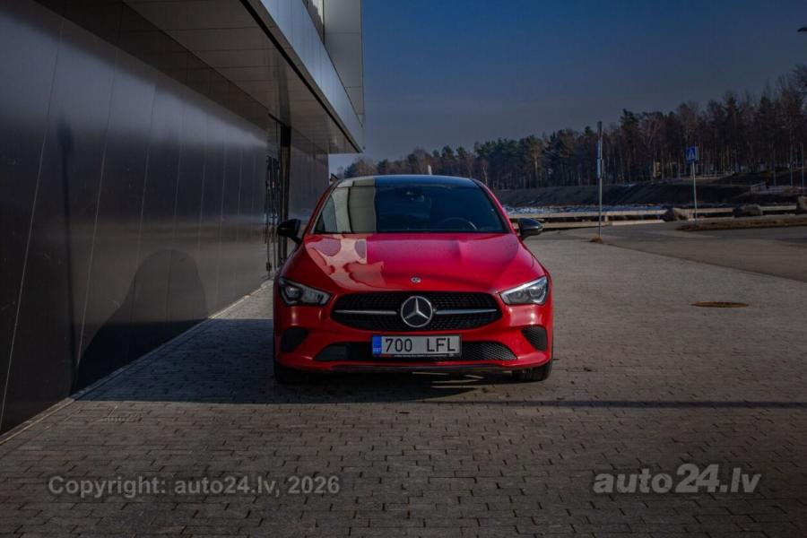 Sarkans Mercedes-Benz CLA-Class 2020 Tallina, ar dzinēja tilpumu 2.00 L un nobraukumu 189 tūkst. km par 21900 €, foto 5 vietnē AUTOMOTO.COM.LV