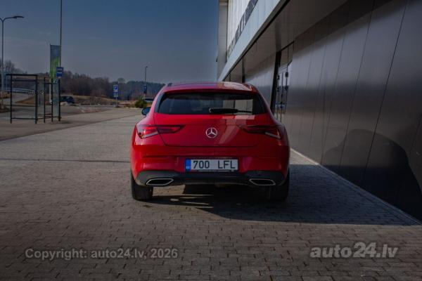 Red Mercedes-Benz CLA-Class 2020 in Tallinn, with an engine capacity of 2.00 L and mileage of 189 thousand km for 21900 €, photo 4 on AUTOMOTO.COM.LV