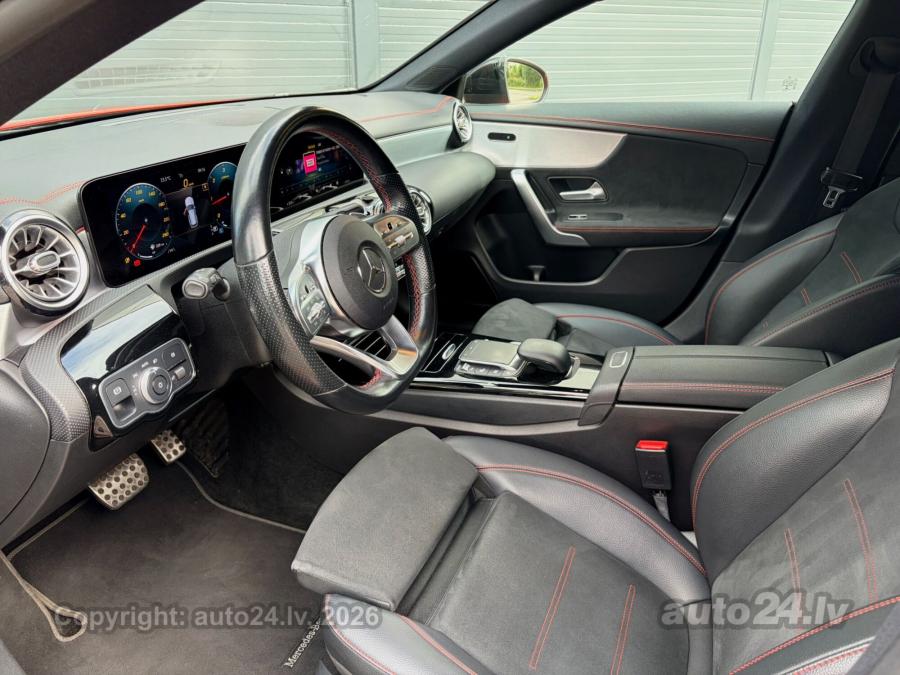 Sarkans Mercedes-Benz CLA-Class 2020 Tallina, ar dzinēja tilpumu 2.00 L un nobraukumu 168 tūkst. km par 30900 €, foto 13 vietnē AUTOMOTO.COM.LV