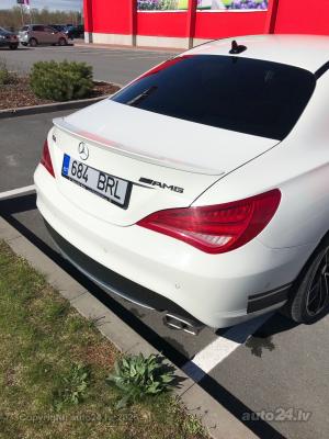 White Mercedes-Benz CLA-Class 2015 in Tallinn, with an engine capacity of 1.60 L and mileage of 173 thousand km for 18500 €, photo 6 on AUTOMOTO.COM.LV