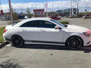 White Mercedes-Benz CLA-Class 2015 in Tallinn, with an engine capacity of 1.60 L and mileage of 173 thousand km for 18500 €, photo 7 on AUTOMOTO.COM.LV