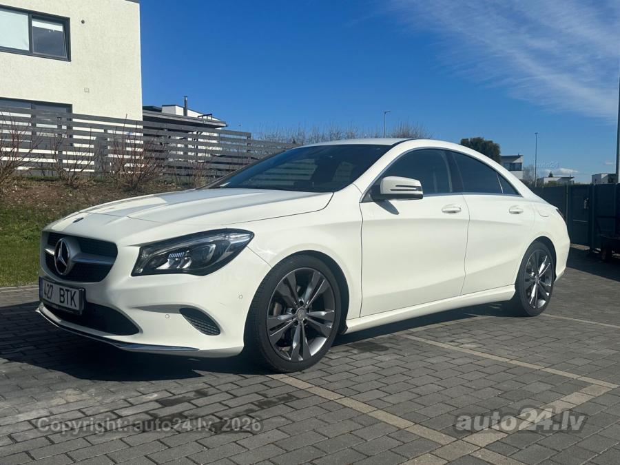 Balts Mercedes-Benz CLA-Class 2016 Tallina, ar dzinēja tilpumu 1.60 L un nobraukumu 96 tūkst. km par 16900 €, foto 7 vietnē AUTOMOTO.COM.LV