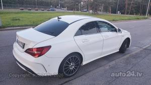 White Mercedes-Benz CLA-Class 2018 in Tallinn, with an engine capacity of 1.50 L and mileage of 103 thousand km for 20000 €, photo 2 on AUTOMOTO.COM.LV