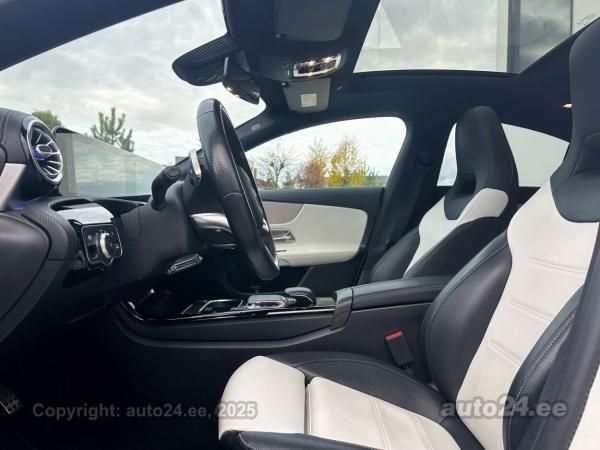 White Mercedes-Benz CLA-Class 2019 in Riga, with an engine capacity of 2.00 L and mileage of 64 thousand km for 27500 €, photo 11 on AUTOMOTO.COM.LV