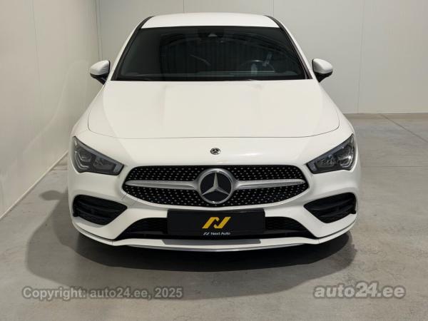 White Mercedes-Benz CLA-Class 2019 in Tartu, with an engine capacity of 1.50 L and mileage of 119 thousand km for 23900 €, photo 11 on AUTOMOTO.COM.LV