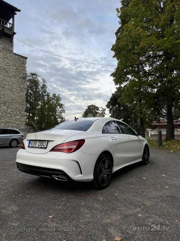 White Mercedes-Benz CLA-Class 2019 in Paide, with an engine capacity of 1.60 L and mileage of 105 thousand km for 23000 €, photo 2 on AUTOMOTO.COM.LV