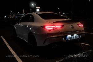 White Mercedes-Benz CLA-Class 2019 in Tallinn, with an engine capacity of 1.50 L and mileage of 182 thousand km for 23500 €, photo  on AUTOMOTO.COM.LV
