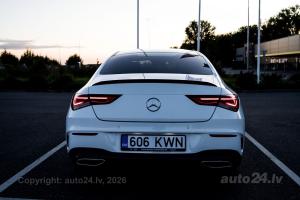 White Mercedes-Benz CLA-Class 2019 in Tallinn, with an engine capacity of 1.50 L and mileage of 182 thousand km for 23500 €, photo 4 on AUTOMOTO.COM.LV