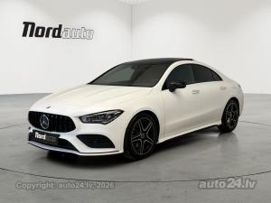 Balts Mercedes-Benz CLA-Class 2020 Tallina, ar dzinēja tilpumu 1.30 L un nobraukumu 137 tūkst. km par 24490 €, foto  vietnē AUTOMOTO.COM.LV