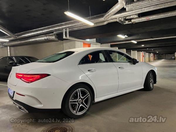 White Mercedes-Benz CLA-Class 2021 in Tallinn, with an engine capacity of 2.00 L and mileage of 71 thousand km for 32500 €, photo 5 on AUTOMOTO.COM.LV