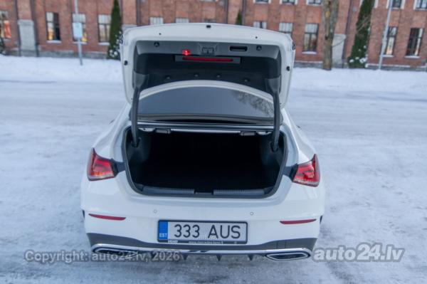 White Mercedes-Benz CLA-Class 2021 in Tallinn, with an engine capacity of 2.00 L and mileage of 78 thousand km for 30990 €, photo 8 on AUTOMOTO.COM.LV