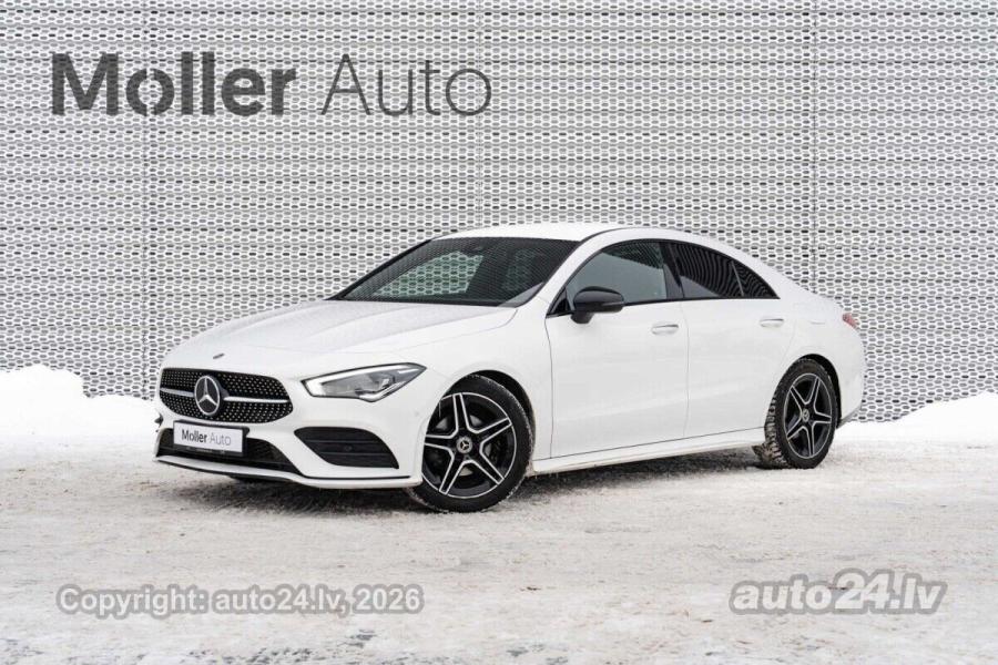 Balts Mercedes-Benz CLA-Class 2022 Rīga, ar dzinēja tilpumu 1.30 L un nobraukumu 61 tūkst. km par 32076 €, foto 1 vietnē AUTOMOTO.COM.LV