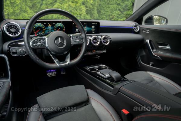 White Mercedes-Benz CLA-Class 2022 in Tallinn, with an engine capacity of 1.30 L and mileage of 45 thousand km for 29900 €, photo 7 on AUTOMOTO.COM.LV