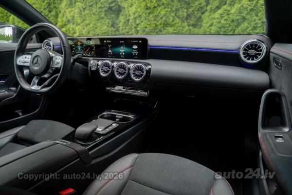 White Mercedes-Benz CLA-Class 2022 in Tallinn, with an engine capacity of 1.30 L and mileage of 45 thousand km for 29900 €, photo 10 on AUTOMOTO.COM.LV