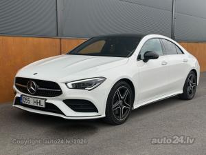 Balts Mercedes-Benz CLA-Class 2023 Tallina, ar dzinēja tilpumu 1.30 L un nobraukumu 40 tūkst. km par 30900 €, foto  vietnē AUTOMOTO.COM.LV