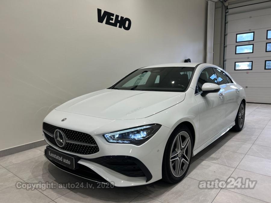 Balts Mercedes-Benz CLA-Class 2024 Tallina, ar dzinēja tilpumu 2.00 L un nobraukumu 42 tūkst. km par 34900 €, foto 1 vietnē AUTOMOTO.COM.LV