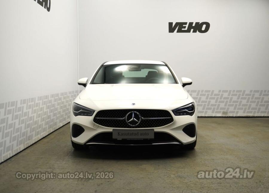 White Mercedes-Benz CLA-Class 2025 in Tartu, with an engine capacity of 1.30 L and mileage of 9 thousand km for 35900 €, photo 5 on AUTOMOTO.COM.LV