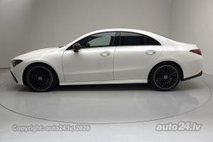 White Mercedes-Benz CLA-Class 2025 in Tallinn, with an engine capacity of 1.30 L and mileage of 28 thousand km for 36995 €, photo 3 on AUTOMOTO.COM.LV